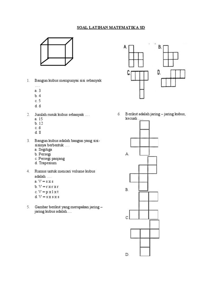 Soal Latihan Matematika SD | PDF
