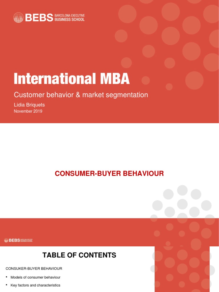 Understanding Consumer Buying Behavior | PDF | Consumer Behaviour ...