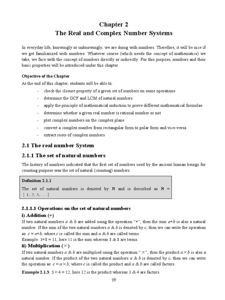 Chapter 2 | PDF | Complex Number | Multiplication
