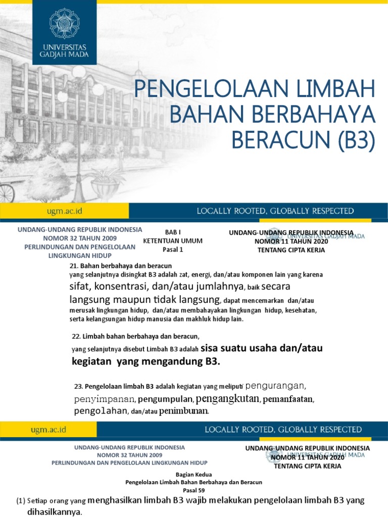 Pengelolaan Limbah B3 | PDF