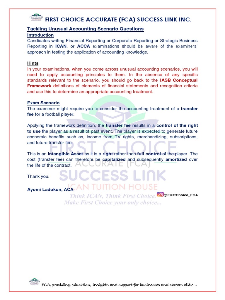 FCA Application of Accounting Knowledge 2022 | PDF | Historical Cost ...