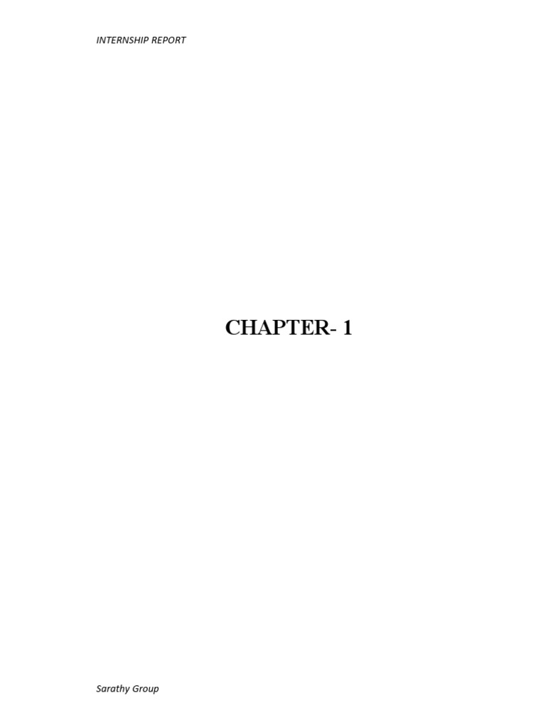 Chapter 1 | Download Free PDF | Internship | Job Hunting