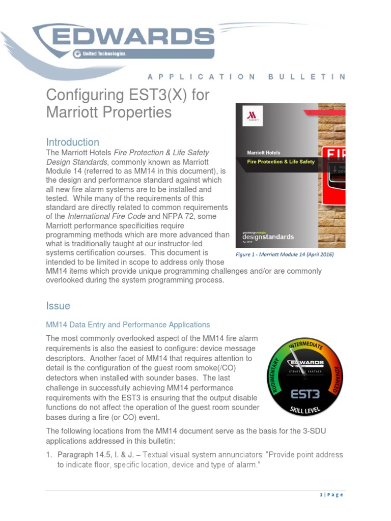 3-SDU Configuration For Marriott Properties | PDF | Switch | Menu ...