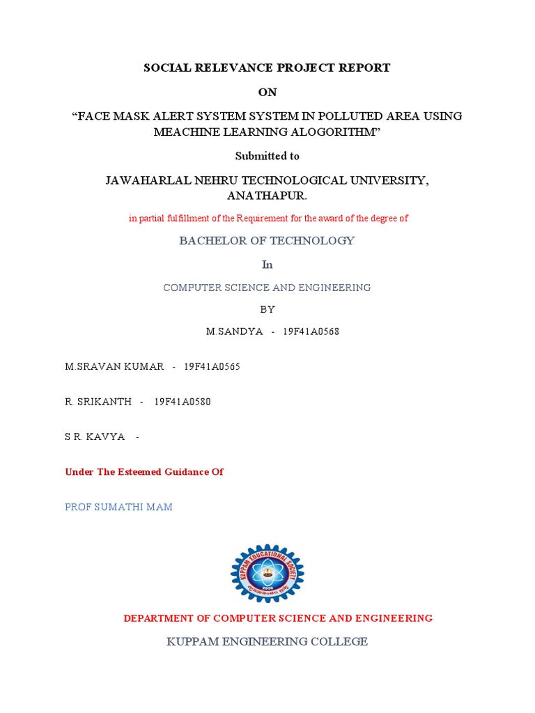 Social Relevance Project Report | PDF