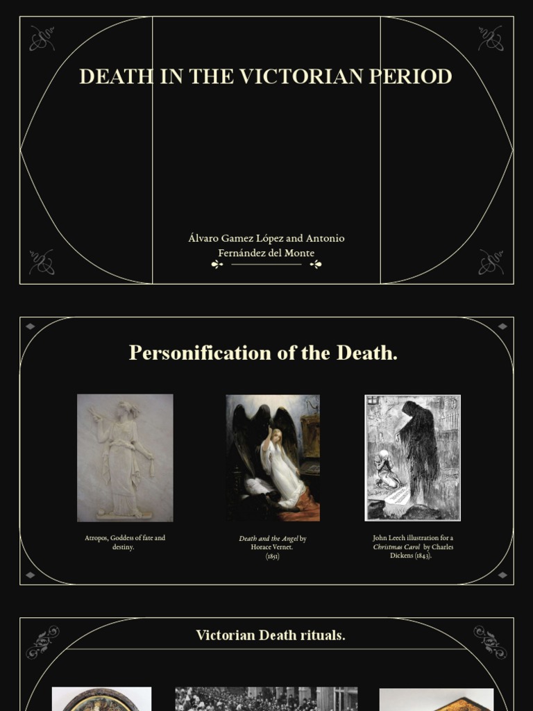 Dark Themes in Victorian Death Culture | PDF