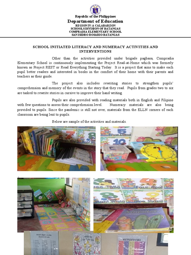 Literacy and Numeracy Interventions at Compradia | PDF