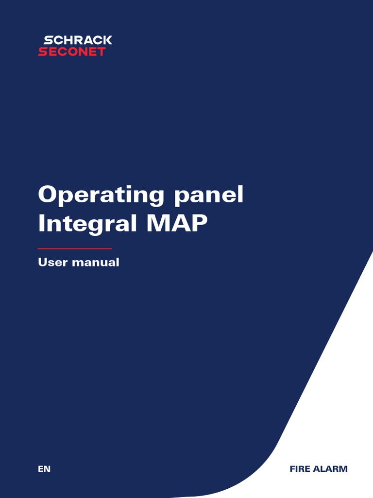 Operating Panel Integral MAP: User Manual | PDF | Detector (Radio)