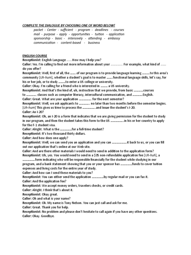 m14 Math Listening Exercise | PDF | Career & Growth
