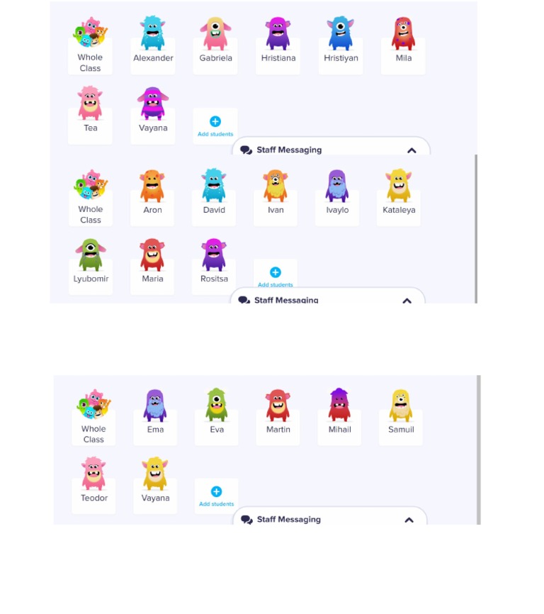PS Groups Class Dojo Avatars | PDF