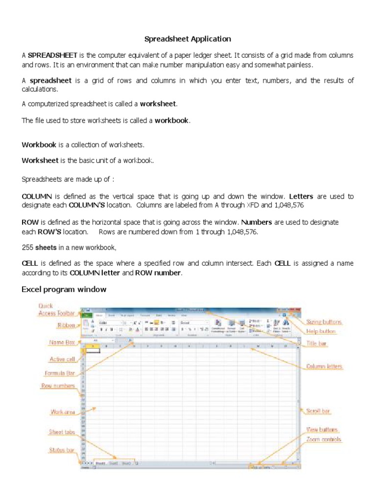 Understanding Spreadsheets: An In-Depth Look at the Key Components ... Understanding Spreadsheets: An In-Depth Look at the Key Components ...