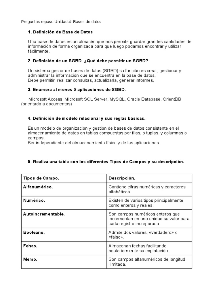 Definición de Conceptos | PDF