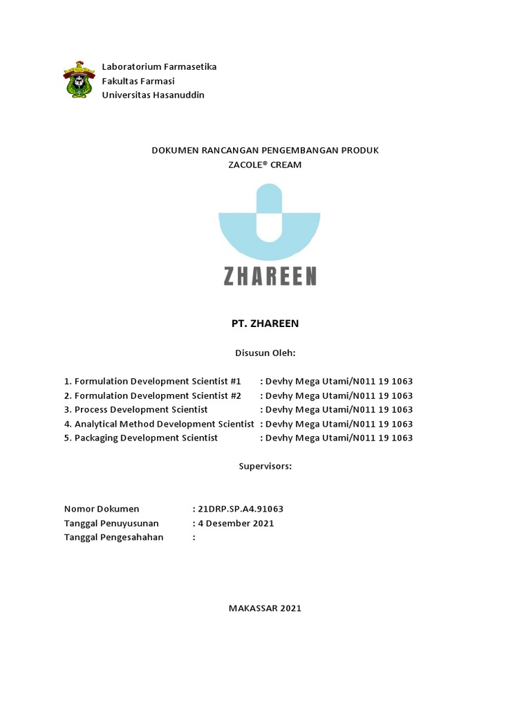 Devhy Mega Utami - Ekonazol Nitrat - Sening Siang A | PDF