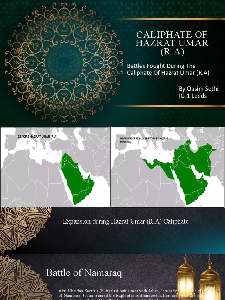 Islamiat Presentation Qasim Sethi | PDF | Umar | Conflicts