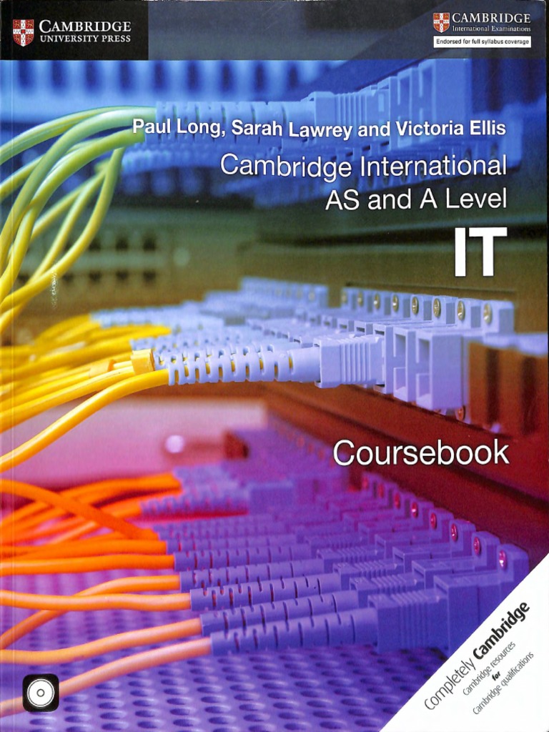 Cambridge International As and A Level It Coursebook With CD Rom ...