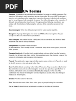 Model United Nations Rules of Procedure | PDF | Committee | United ...