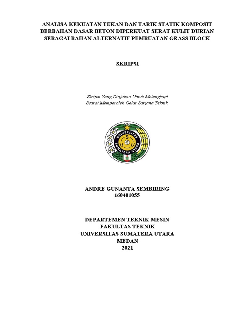 Skripsi - Andre Gunanta Sembiring - 160401055 Revisi Semhas 1 | PDF