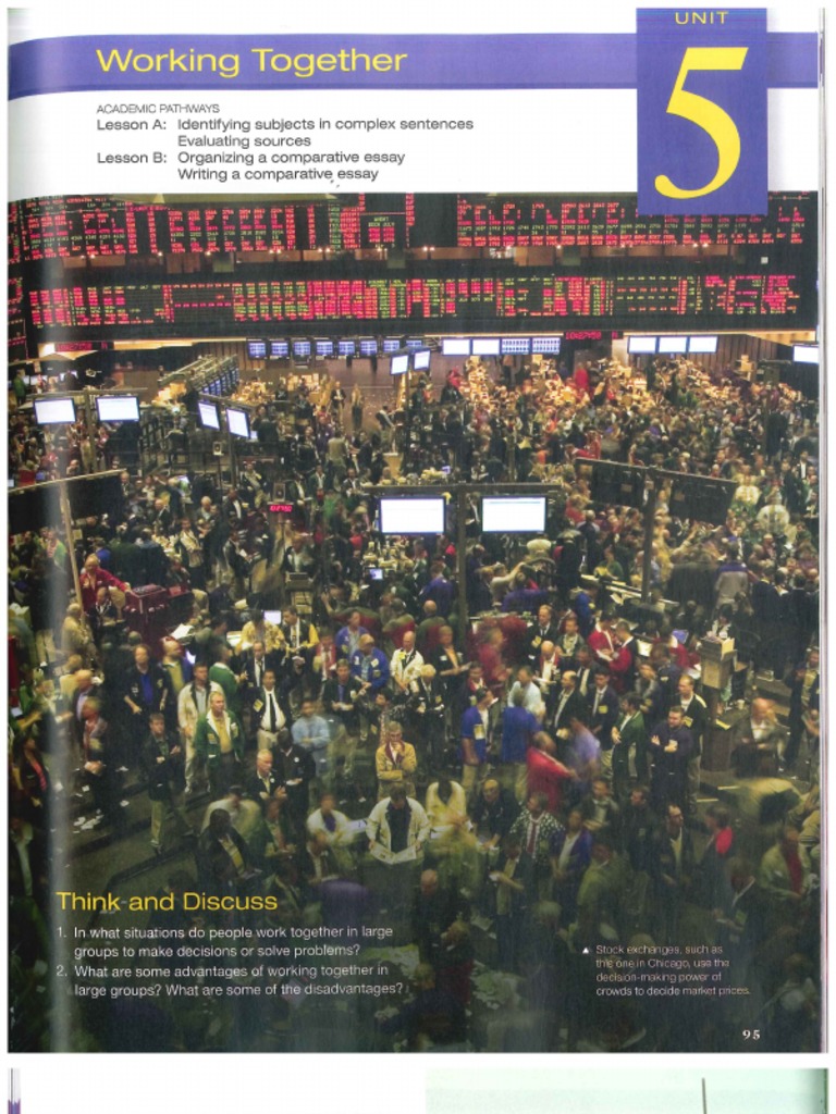 Unit 5. Working Together | PDF