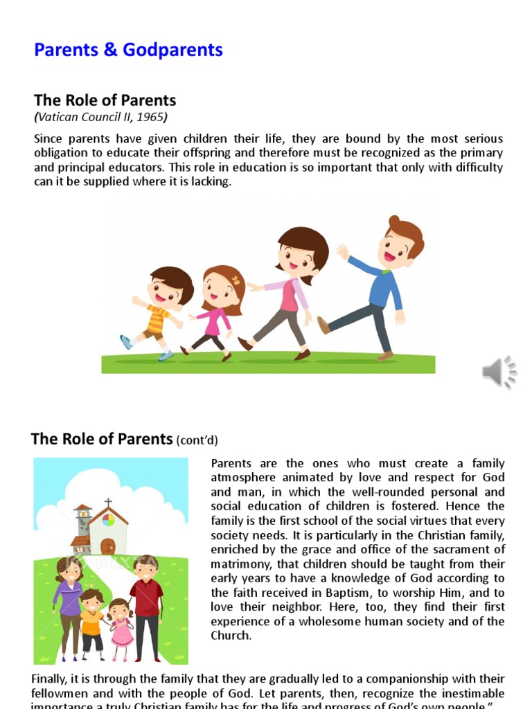 Parents & Godparents | PDF | Godparent | Baptism