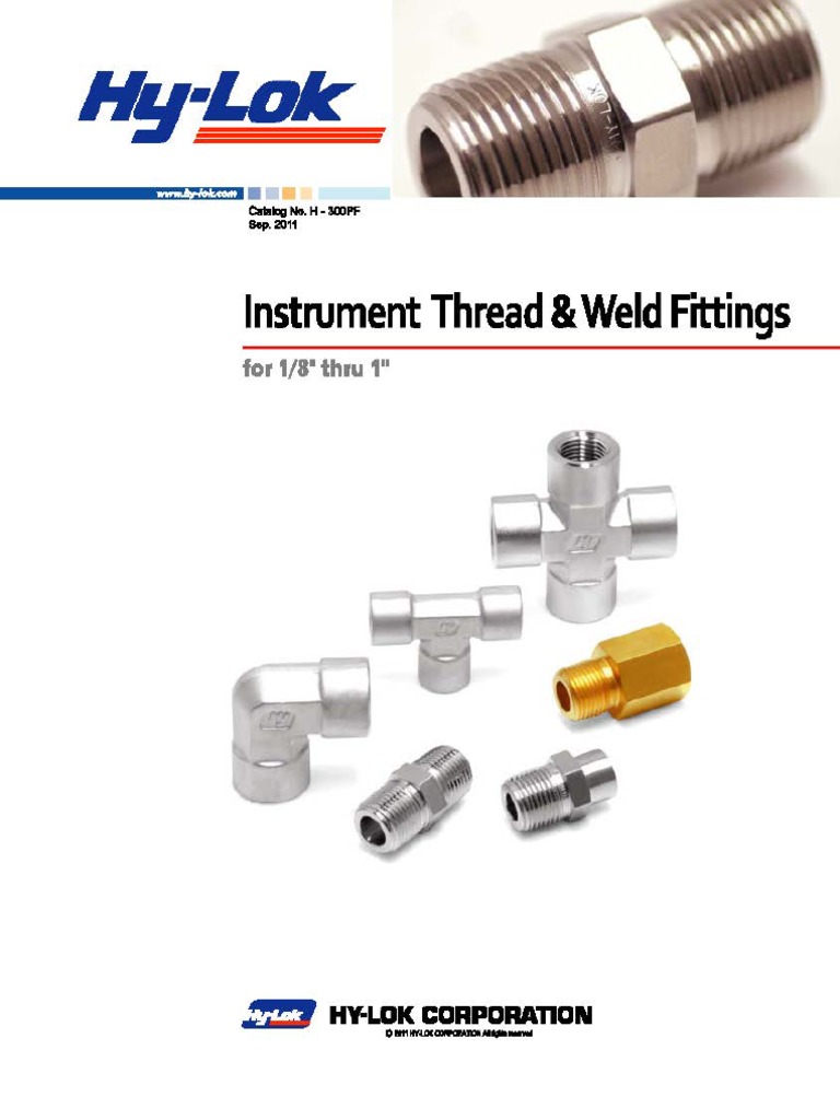 Instrument Fittings Guide | PDF | Pipe (Fluid Conveyance) | Mechanical ...
