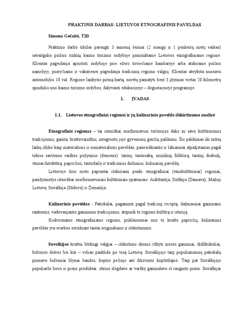 Praktinis Darbas | PDF