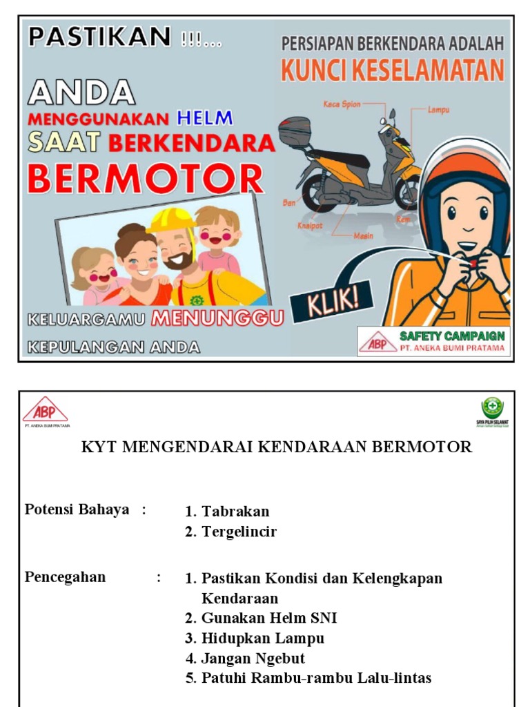 Safety Campaign Motor r2 | PDF