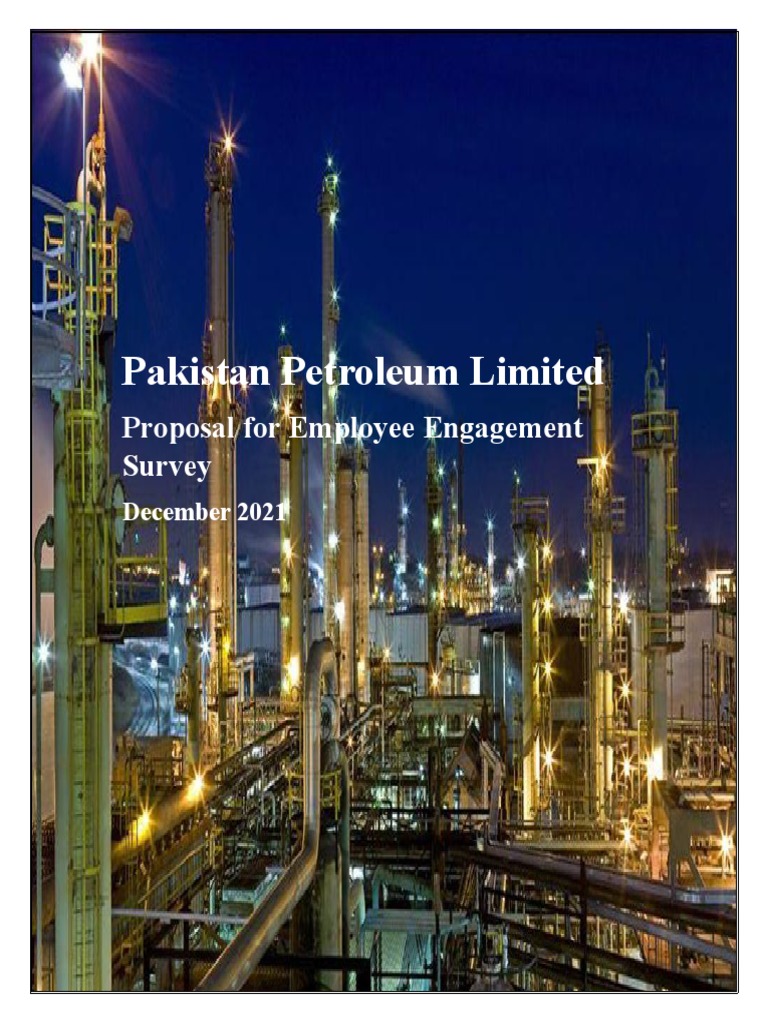Business Proposal - Employee Engagement Survey (PPL) | PDF | Employment ...