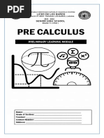 Pre-Calculus Quarter 1 - Module 3: Parabolas | PDF | Ellipse ...