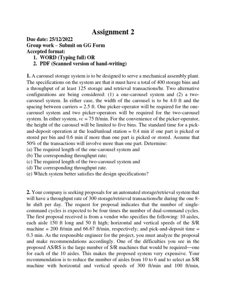 Assignment 2 Storage Systems Pdf Computer Science Computing