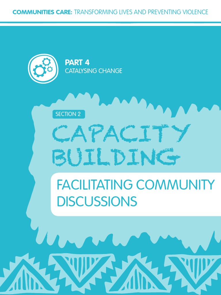 Part 4 Facilitating Community Discussions Training Facilitators Manual ...
