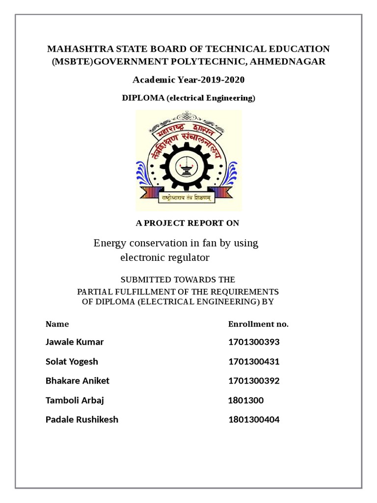 Eca Report Group 9 | PDF | Efficient Energy Use | Energy Conservation