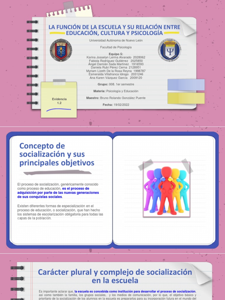 Equipo 5 Evidencia 1.2 Psyed | PDF | Aprendizaje | Sicología