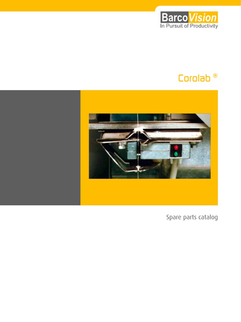 COROLAB - Webtex - BARCO - Catalogo de Pecas | PDF | Technology ...