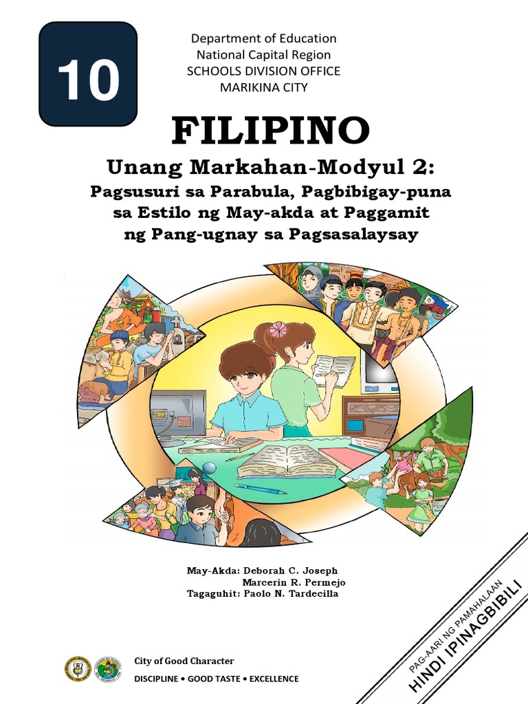 Validated Final Filipino10 q1 M2-Merged Icg | PDF