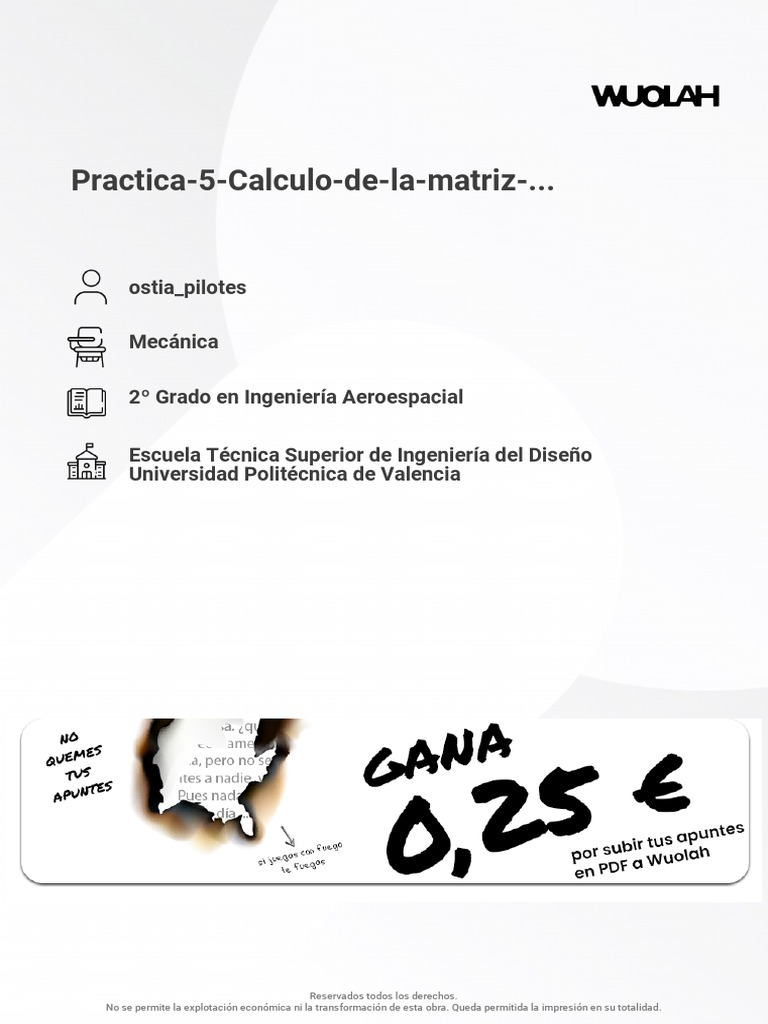 Calculo de la matriz pseudo inversa de Moore-Penrose y su aplicación ... Calculo de la matriz pseudo inversa de Moore-Penrose y su aplicación ...