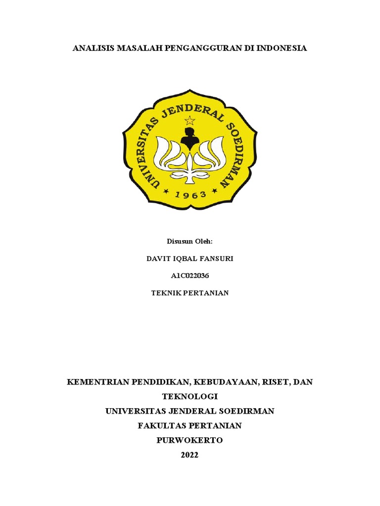 A1C022036 - Davit Iqbal Fansuri - Makalah Pengganti UAS PIE | PDF | Karier & Perkembangan | Ilmu ...