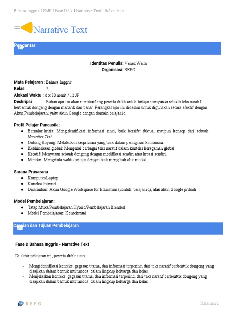 Contoh Narrative Text Fairy Tale Dan Strukturnya – LKJQD