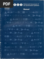 Test de Mesulam | PDF