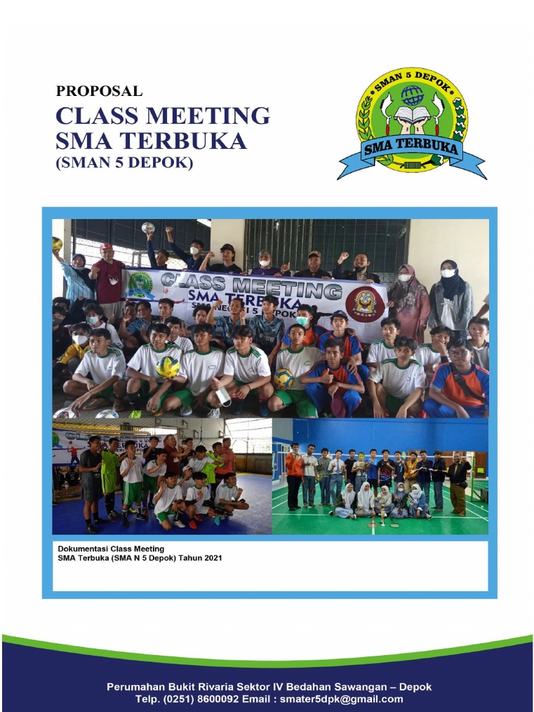 Proposal Class Metting 2022 | PDF