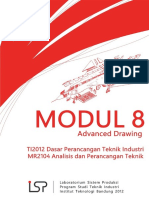 11 Bab 8 Solidwork Drawing | PDF | Komputer | Teknologi & Rekayasa