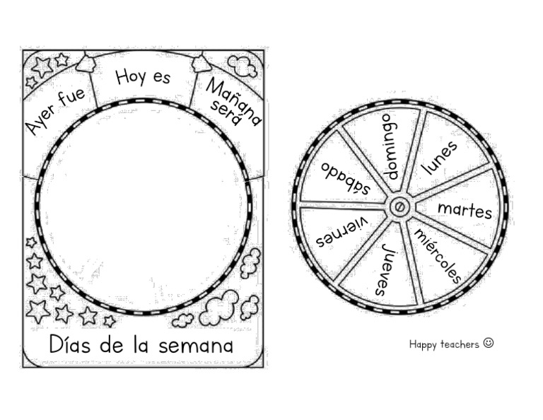 Ruleta Días de La Semana | PDF