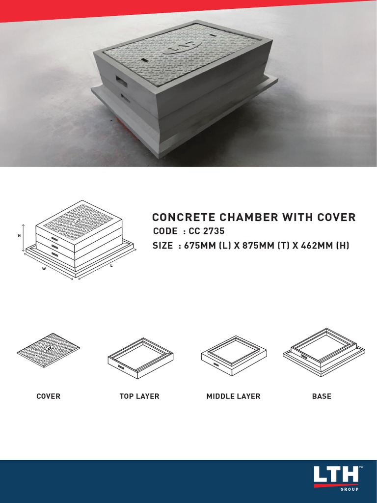 Concrete Chamber CC 2735 Specifications | PDF