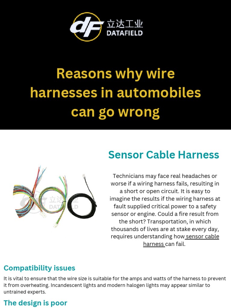 Common Issues with Automotive Wire Harnesses | PDF | Computers