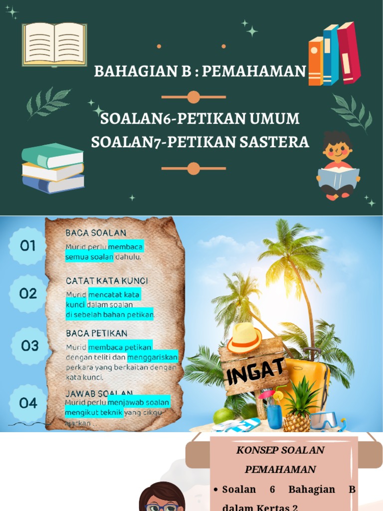 Soalan - Pemahaman Umum Dan Sastera | PDF | Karier & Perkembangan