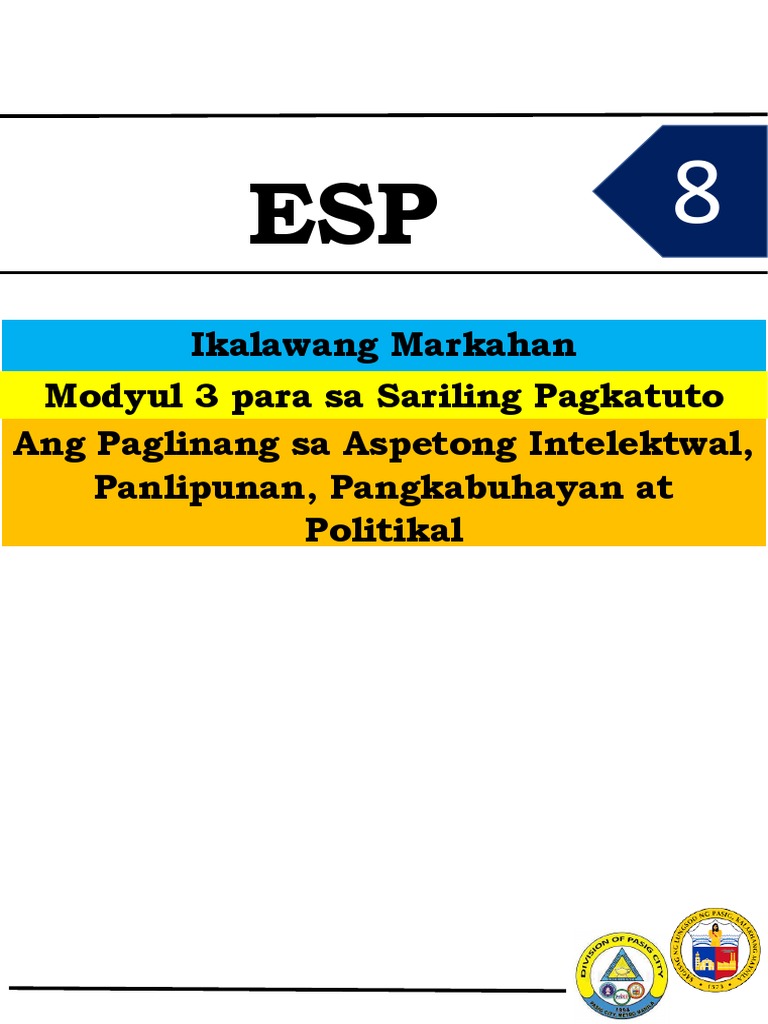 EsP8 Q2 Module 3 | PDF