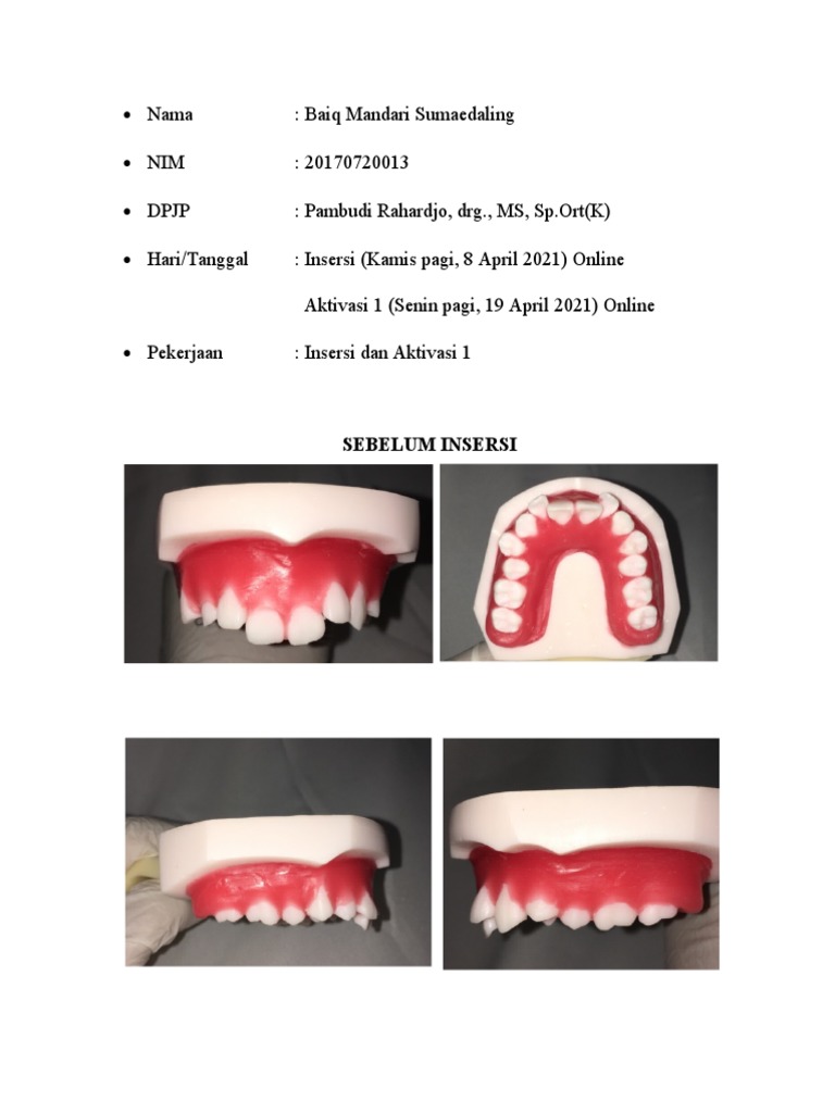 Aktivasi 1 DRG Pambudi 19 April | PDF