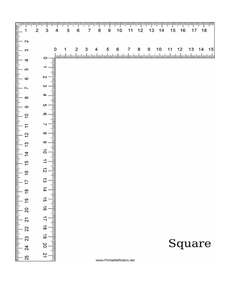 L Shaped Ruler | PDF