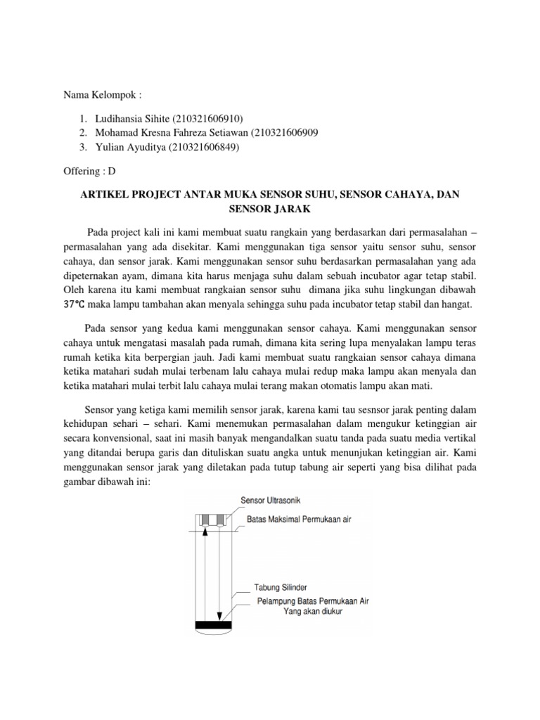 Artikel Project AMK | PDF