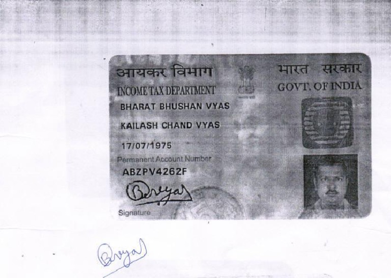 Pan Card | PDF