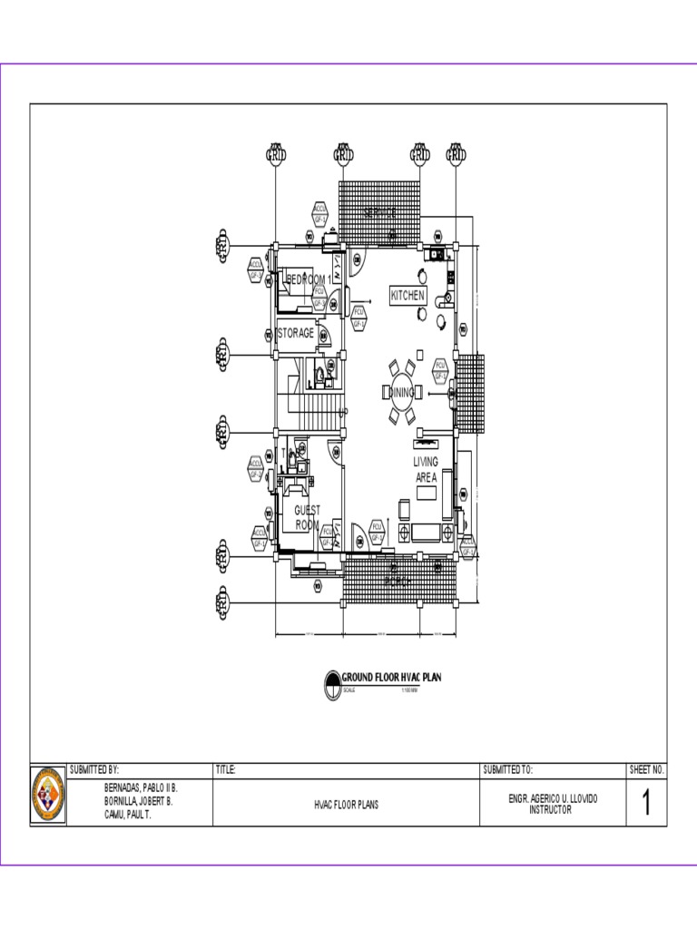 HVAC Mechanical Plans Aircon Project 2 | PDF | Thermostat | Pipe (Fluid Conveyance)