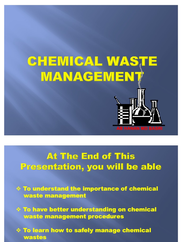 Lab Waste Management 3 - PSM | PDF | Waste | Pollution